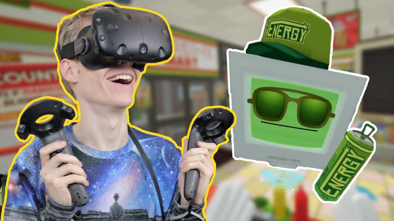 TRYING TO RUN A STORE IN VR | Job Simulator: Convenience Store Clerk ...