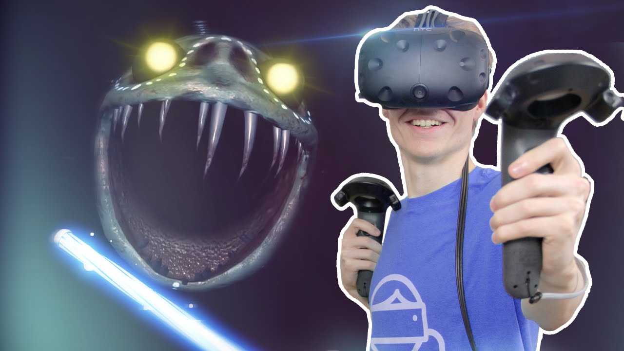 Nathie is Fighting a Huge Scary Monster in VR! – VR Bites