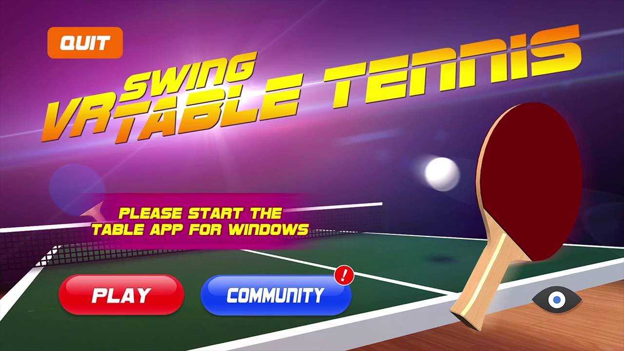 VR Swing Table Tennis Oculus – VR Bites