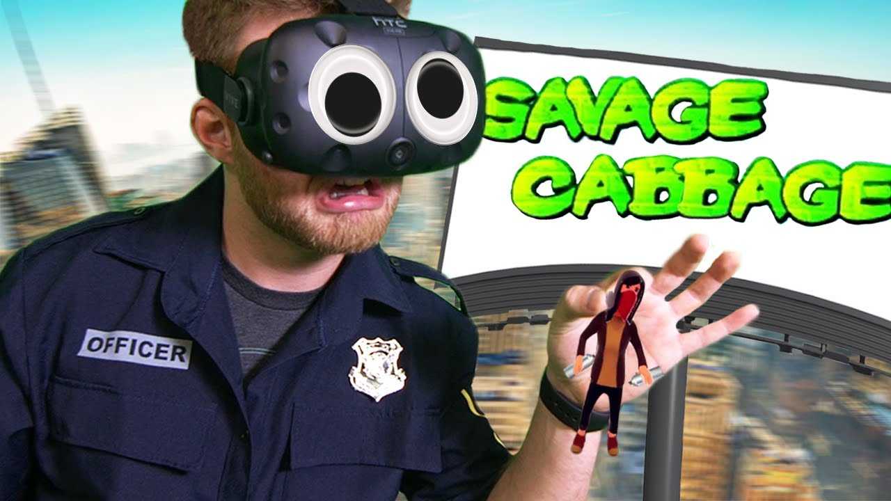 GIANT COP STOPPING GRAFFITI ARTISTS! | Giant Cop VR – VR Bites