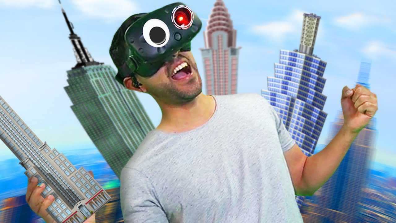 GIANT ROBOT SIMULATOR! | VRobot Virtual Reality – VR Bites