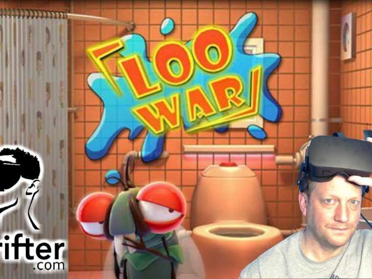 VR ON THE TOILET | LOO WAR (Oculus Rift VR Game Play) – VR Bites