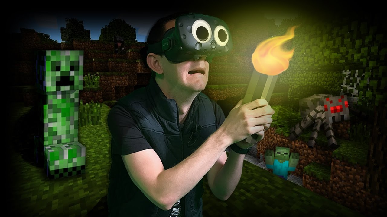 WE’RE SURROUNDED! | Minecraft Mixed Reality [Ep 6] – VR Bites